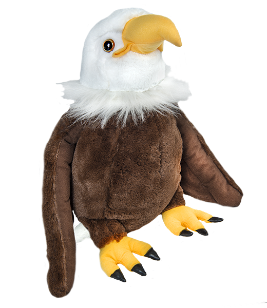 bald eagle soft toy