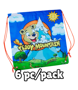 Color Teddy Mountain Backpack 16" 6pk