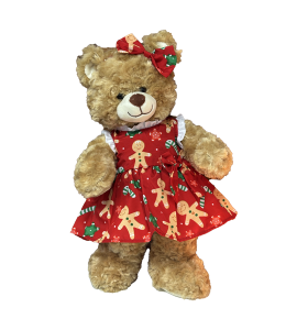 Red Gingerbread Dress (16")