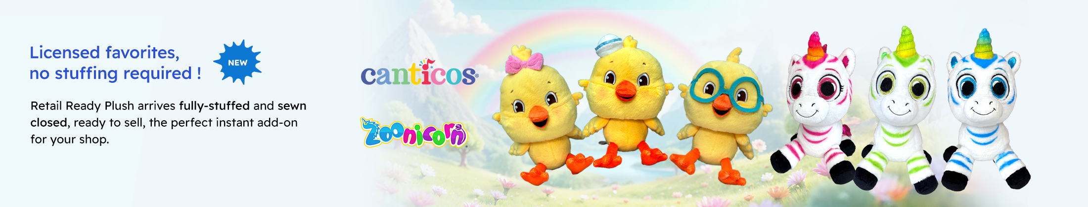 Retail Ready Plush Toys | Wholesale Stuffed Animals - Teddy Mountain